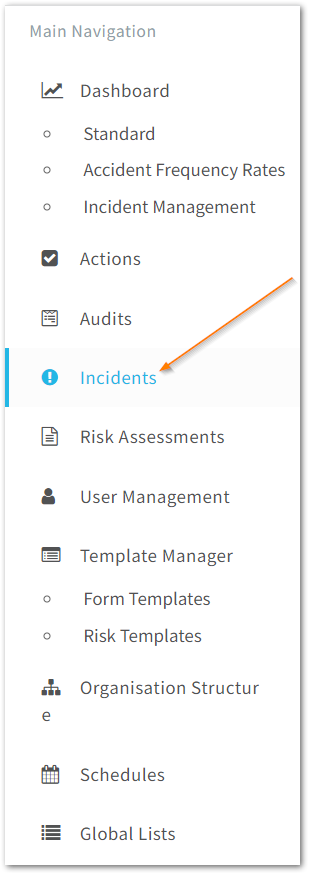 How do I export an incident to PDF?